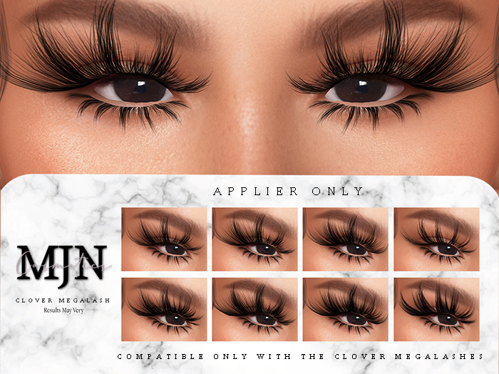 Second Life Marketplace - [MJN] Essentials Clover Megalash- {CLOVER}